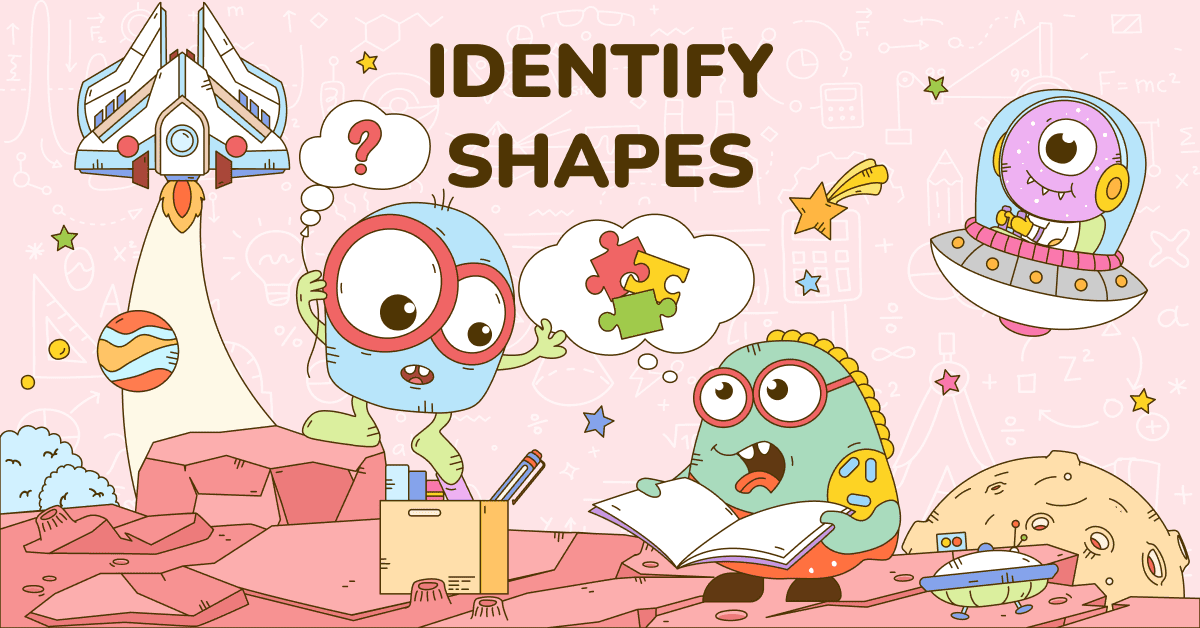 Identify Shapes Worksheet Generator - BrainHunters Academy