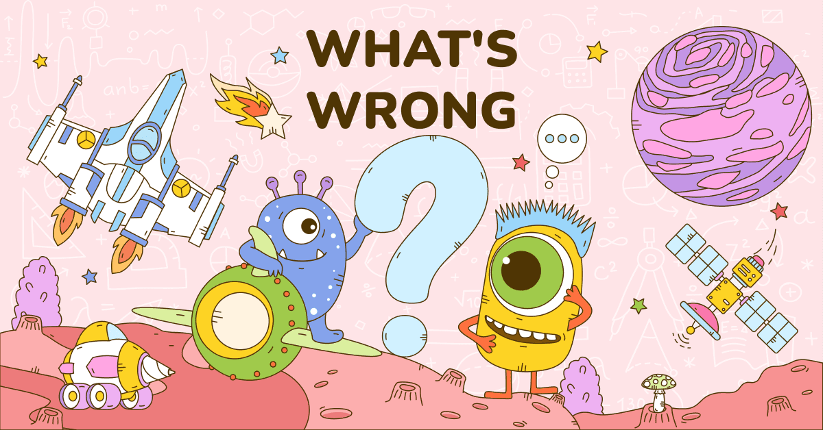 What's Wrong Worksheet Generator - BrainHunters Academy