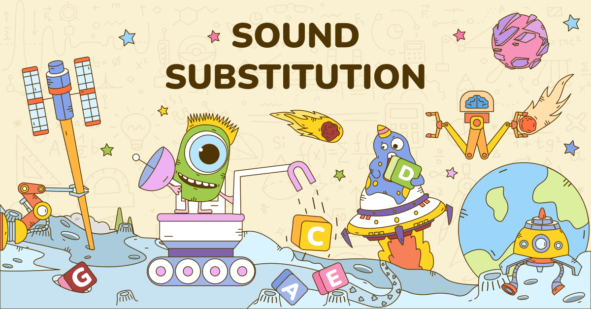 Sound Substitution Worksheet Generator - BrainHunters Academy