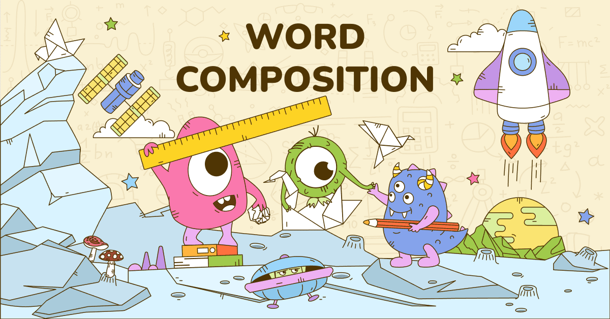 Word Composition Worksheet Generator - BrainHunters Academy